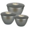 Just Pudding Basins Quality Plastic Pudding Bowls With Lids 7 Sizes, 12 ...